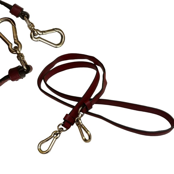 Bags | Coach Dark Red Bag Strap | Poshmark